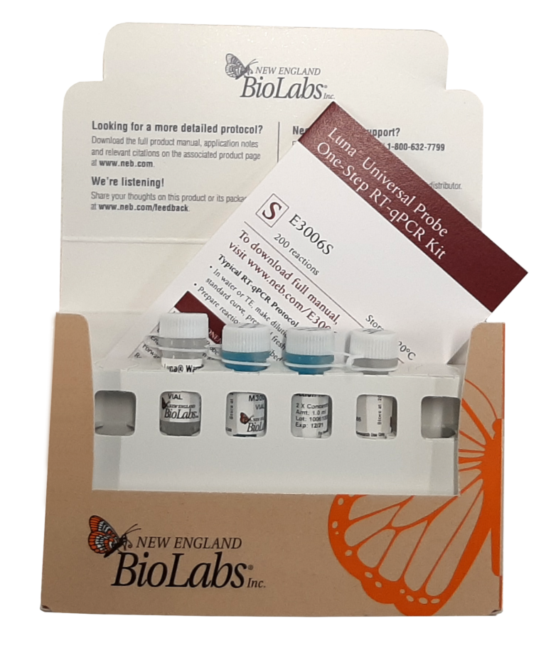 Luna Universal Probe One-Step RT-qPCR Kits - New England Biolabs GmbH